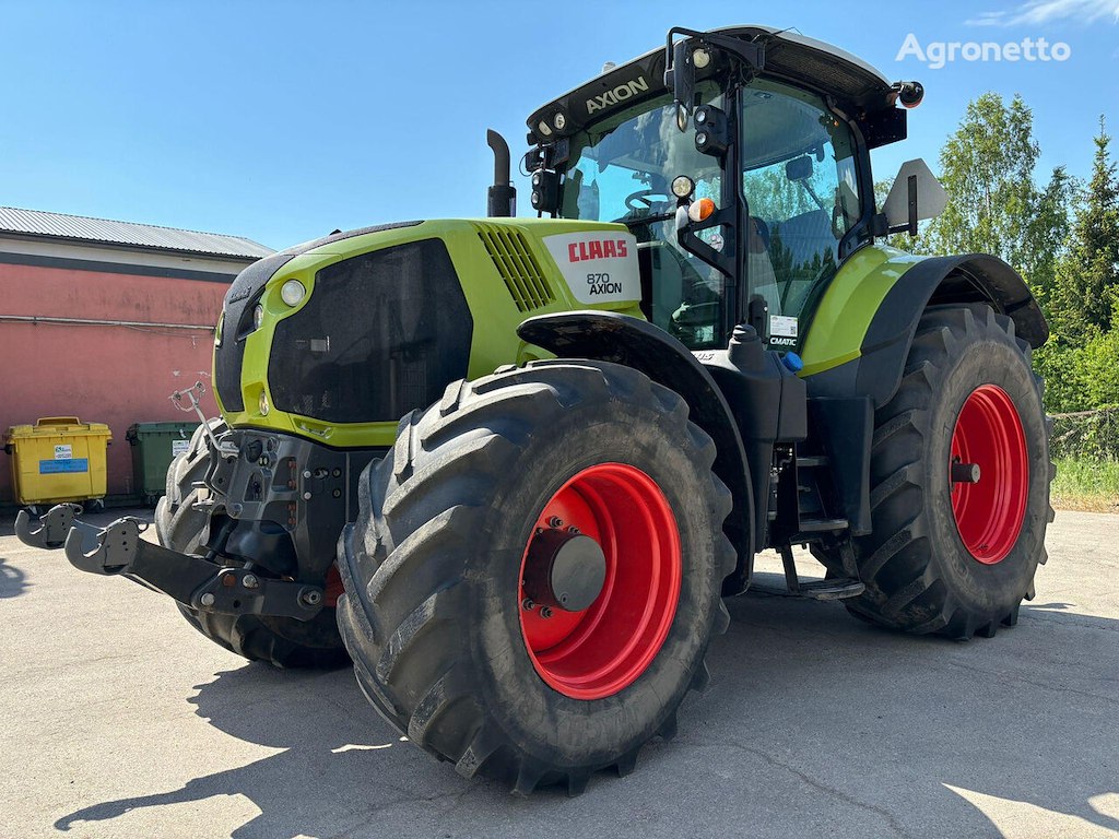 Claas Axion 870 traktor točkaš