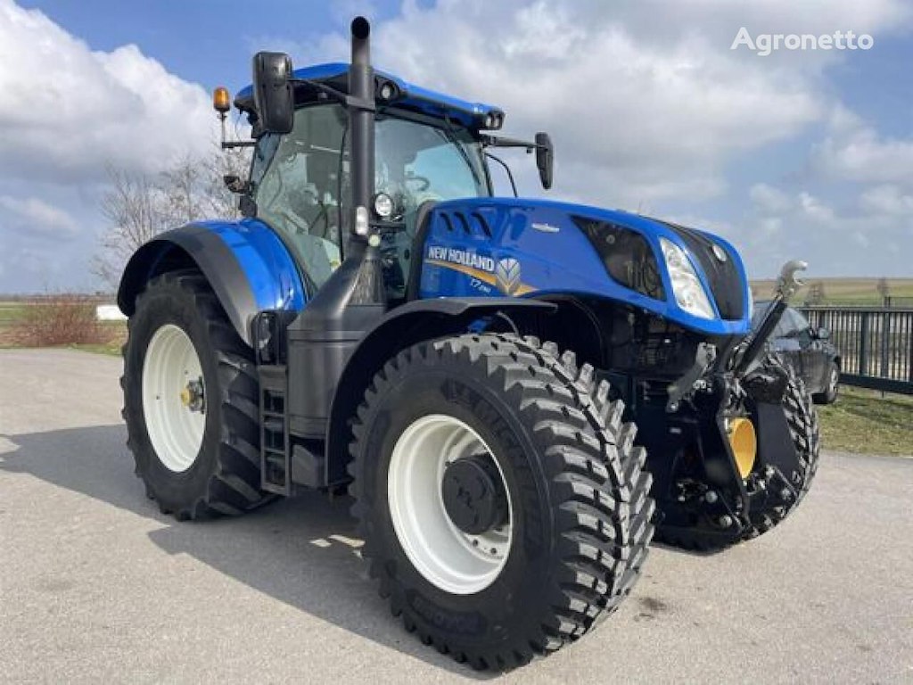 New Holland T 7.290 Auto Command mit FH+FZW traktor točkaš