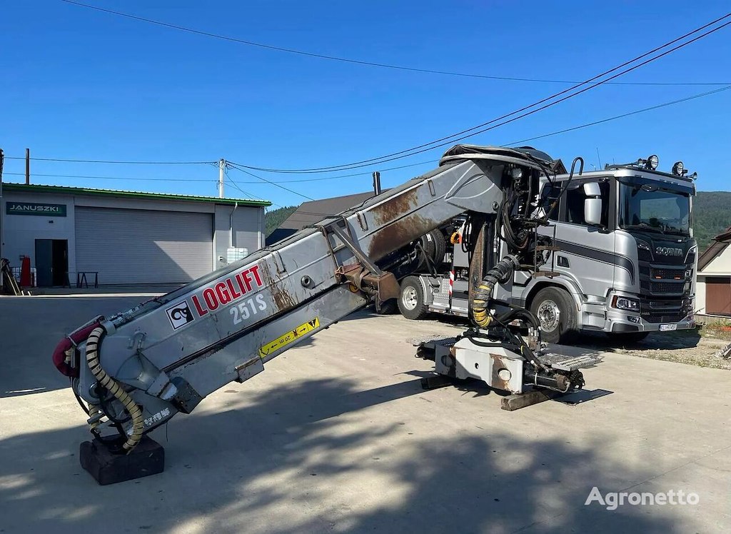 Loglift 251S Do Drewna Do Lasu Scania Volvo Holztransporte LKW šumarska dizalica