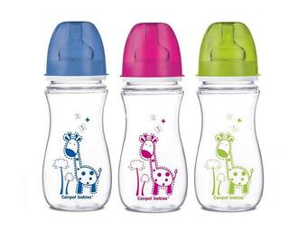 CANPOL BABIES FLASICA SIROKI VRATANTIKOLIK 35/204 EASY START - COLORFUL ANIMALS 300ML