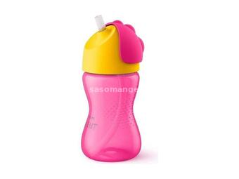 AVENT MAGICNA SOLJA SA SLAMKOM 300ml 12M+ 1998 - PINK