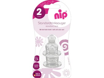 NIP CUCLA VENTILOM PROTIV GRČEVA SILIKON 2L 2 KOM