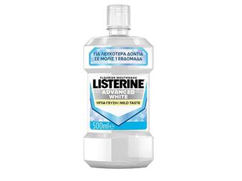 LISTERINE TEČNOST ADV WHITE MILD 500ML