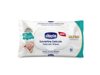 CHICCO DELICATE VLAŽNE MARAMICE 60 KOM