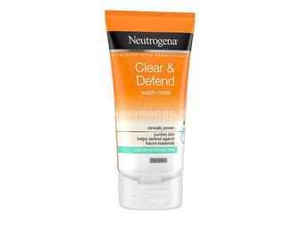 NEUTROGENA GEL I MASKA 2U1 CLEAR&amp;DEFEND 150ML