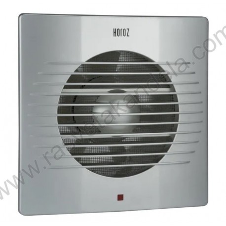 Ventilator za kupatilo 15W Fi120 Horoz srebrni