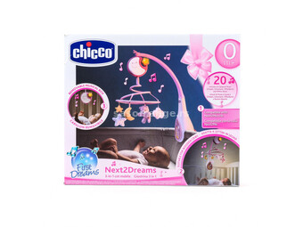 Chicco Next2Dreams vrteska roze