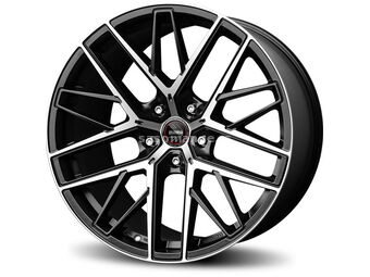 Alu Felna 22x12.0 5/130 ET64 71.6 MOMO Rfx01 Matt Black Polished