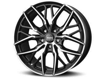 Alu Felna 19x8.5 5/114.3 ET45 72.3 MOMO Spider Matt Black Diamond Cut