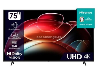 75 inča 75A6K LED 4K UHD Smart TV