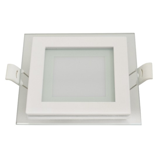 LED PANEL 6W 6500K MITEA UGRADNI STAKLENI MPC6-K KVADRATNI