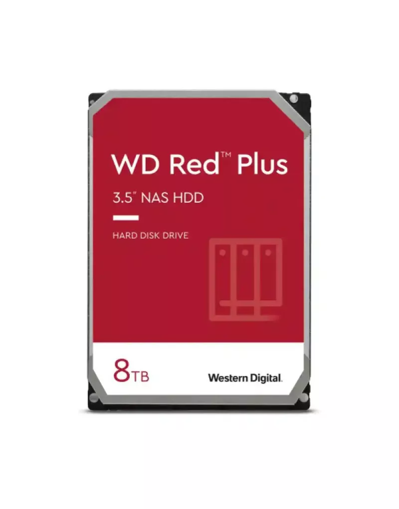 Hard disk 8TB Western Digital 256MB WD80EFPX Red Plus