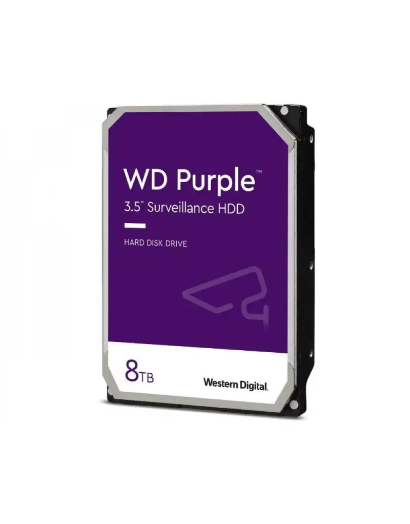 Hard disk 8TB Western Digital 256MB WD85PURZ