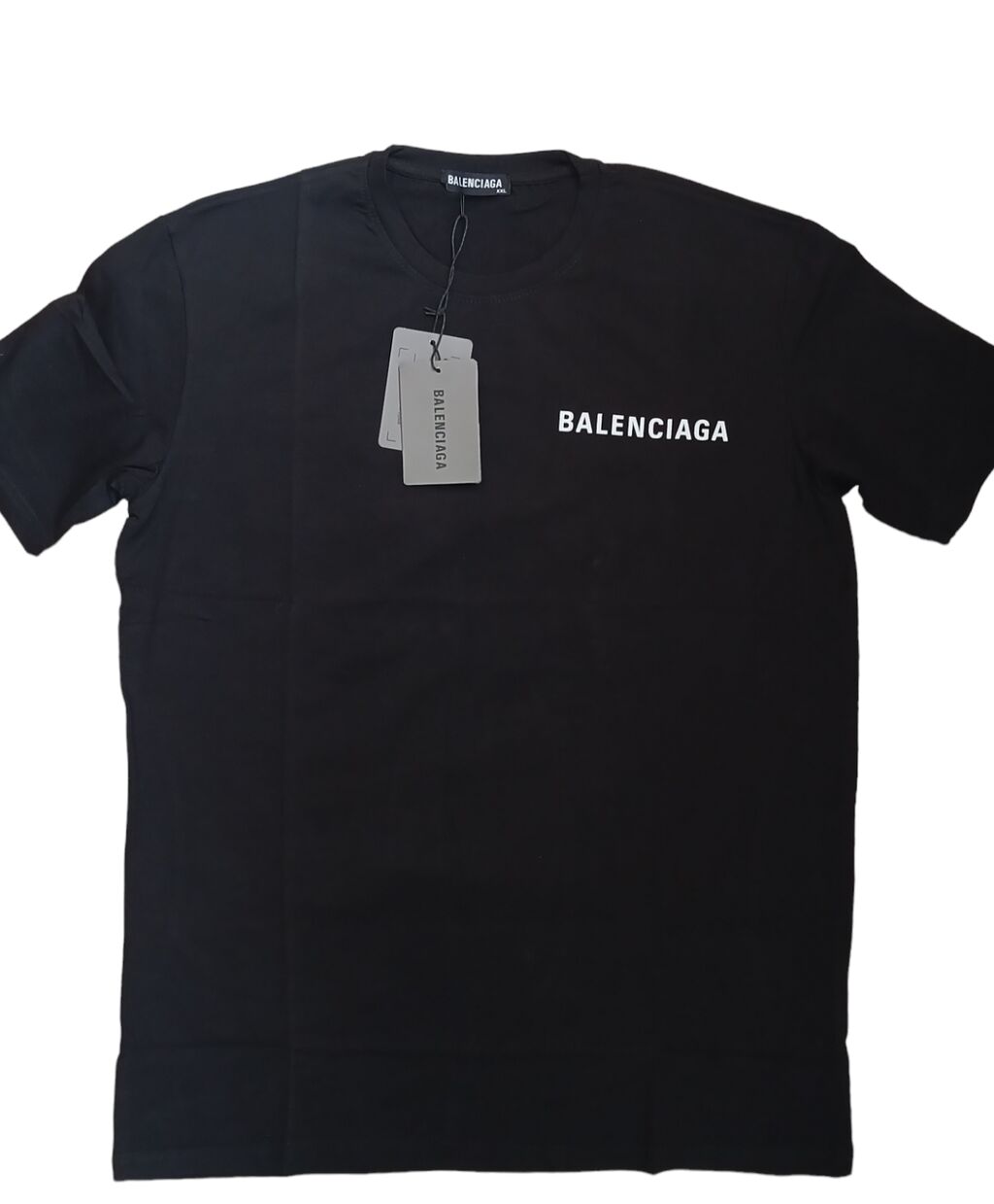 Men's T-shirt Balenciaga, 2XL (EU 44), bоја - Crna