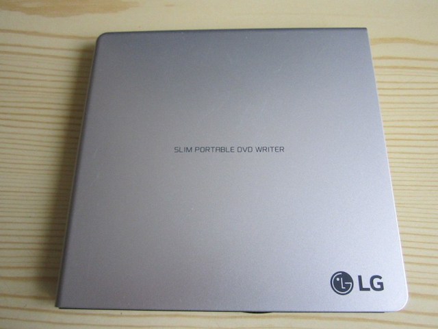 Externi LG high-Speed DVD rezač – sivi