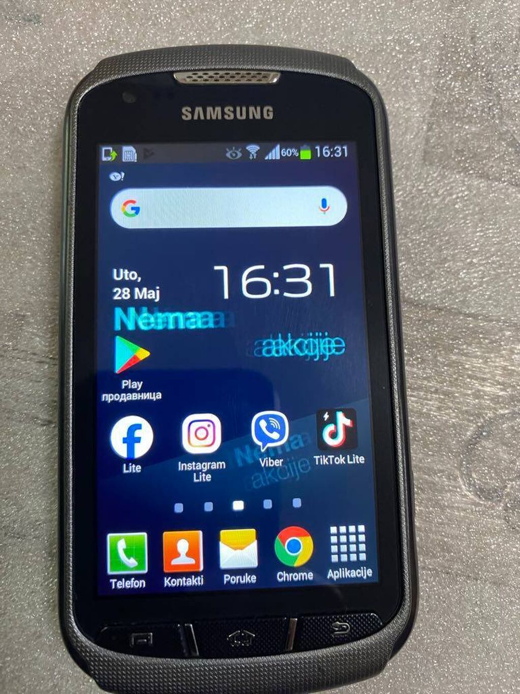Samsung Galaxy Xcover 2, bоја - Crna