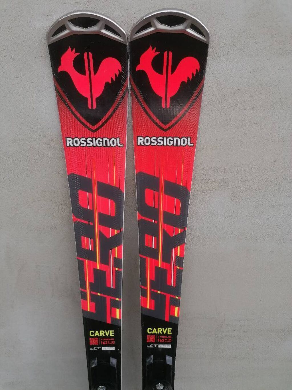 Rossignol HERO CARVE KONET Ti 12C 162cm 2024g Vrhunske Skije Rossignol