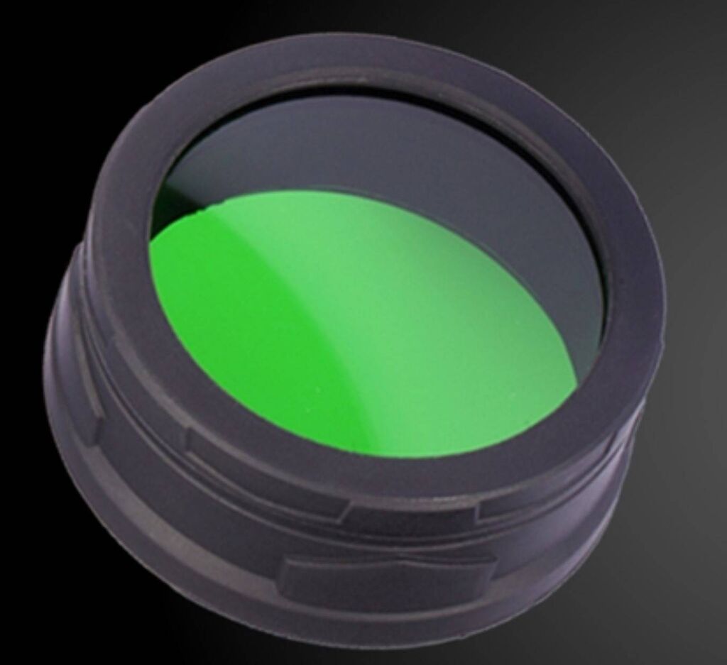 Zeleni filter za baterijske lampe NITECORE NFG65 FLASHLIGHT