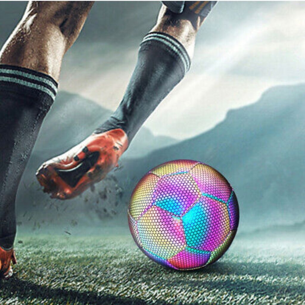 Hologramska svetleca fudbalska lopta Predstavljamo holografsku