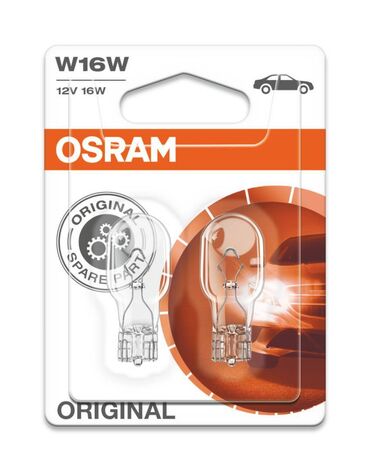 Automobilska sijalica OSRAM ORIGINAL W16W 921-02B 16W 12V W2.1X9.5D