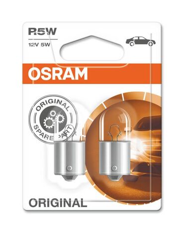 Automobilske sijalice OSRAM R5W 5W 12V BA15s DUO BOX pakovanje - 2