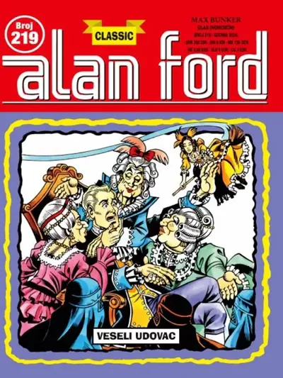 Alan Ford ALAN FORD 219 - Veseli udovac