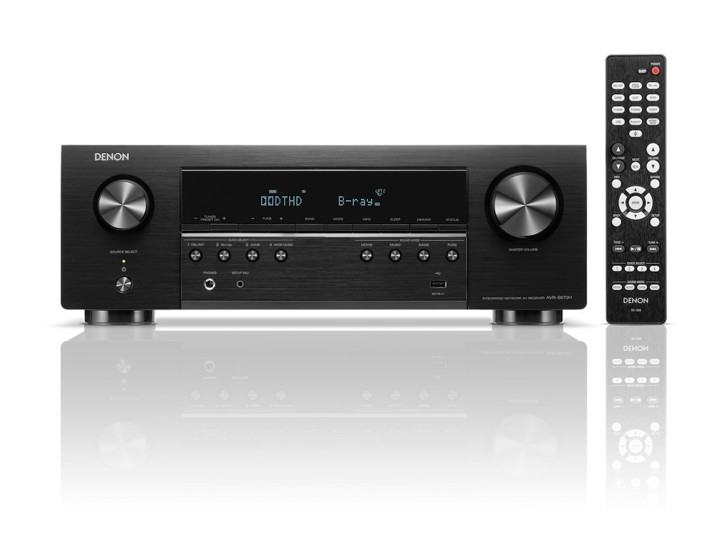 Denon AVR-S670H 5.2 Black - AV risiver