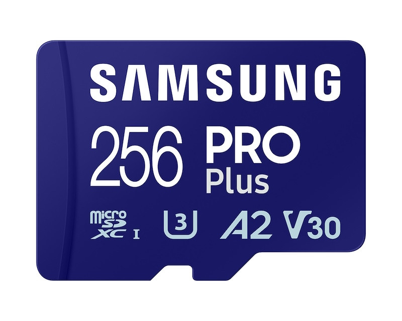 SAMSUNG - Memorijska kartica PRO PLUS MicroSDXC 256GB U3 + SD Adapter MB-MD256SA