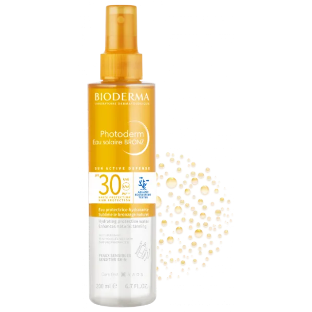 Bioderma Photoderm Eau solaire BRONZ SPF30 200ml