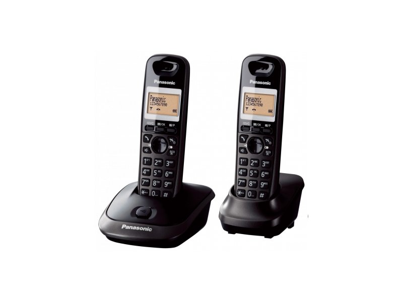 PANASONIC KX-TG2512FXT DUO CRNI