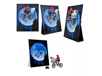 E.T. the Extra-Terrestrial Action Figure Elliott &amp; E.T. on Bicycle (13 cm)