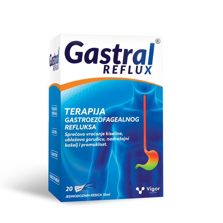 Gastral Reflux oralna suspenzija 20 kesica