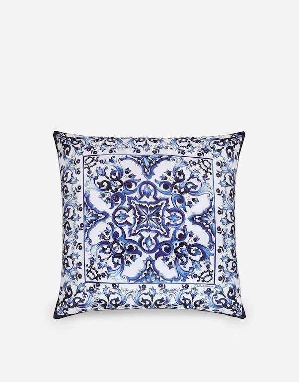 Dolce&Gabbana’s Blu Mediterraneo Duchesse Cotton Cushion Medium – Jastuk