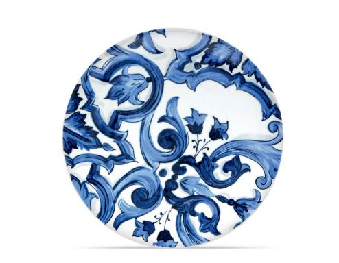 Dolce&Gabbana’s Blu Mediterraneo Porcelain Charger Plate – Tanjir