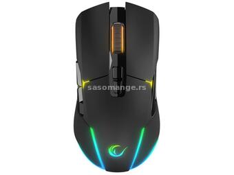 RAMPAGE Nova M4 RGB bežični gejmerski miš crni