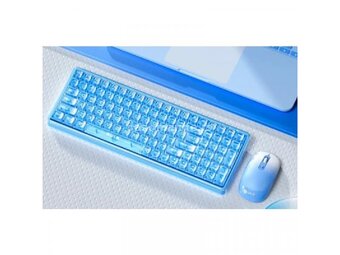 AULA AC210 Blue combo, bežični tastatura i miš