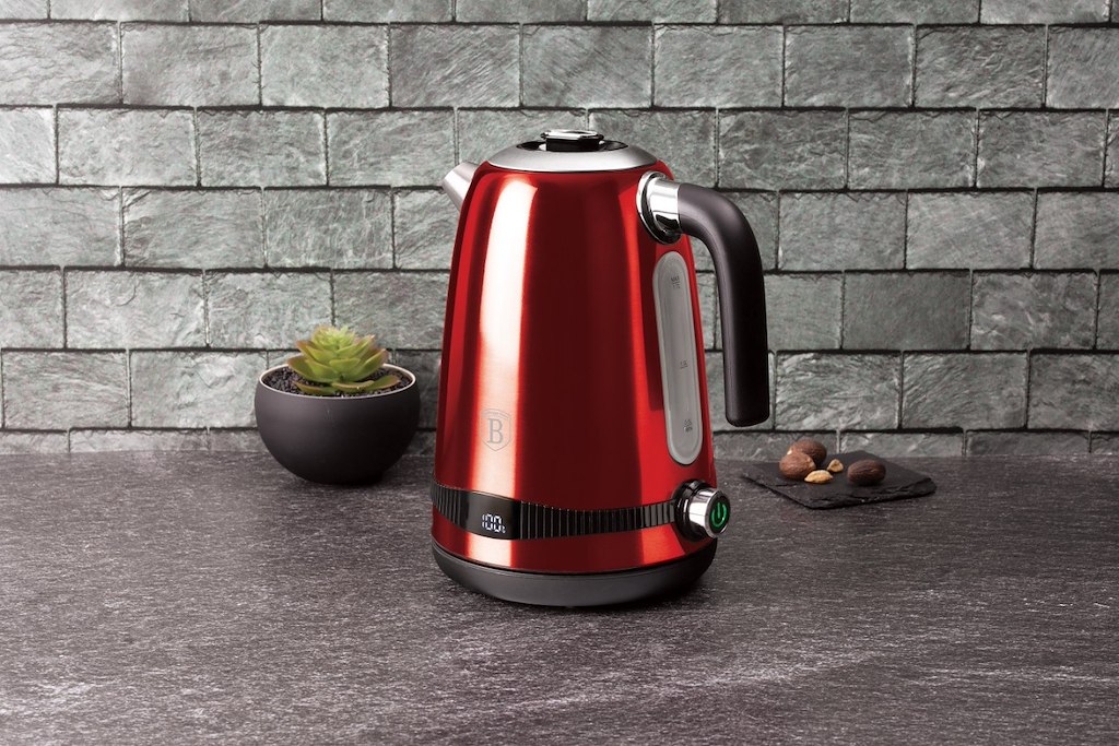 KETL 1.7L DIGITALNI BURGUNDY METALLIC LINE BH-9324