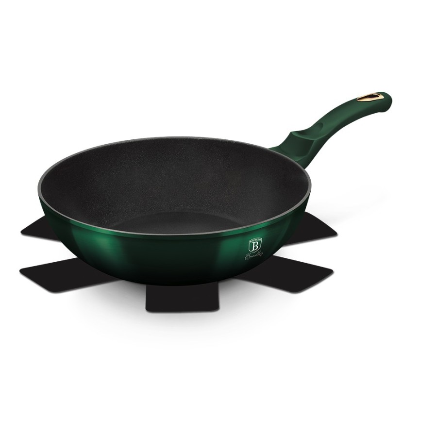 WOK TIGANJ 28CM EMERALD COLLECTION BH-7736S