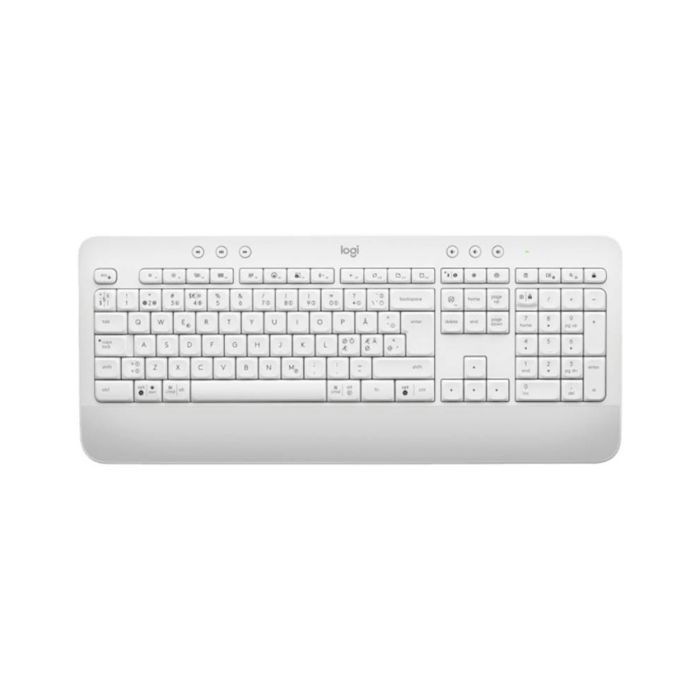 Tastatura Logitech K650 Signature Wireless US White