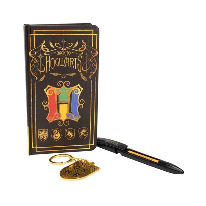 Poklon set Blue Sky Harry Potter - Notebook Gift Set - Colorful Crest