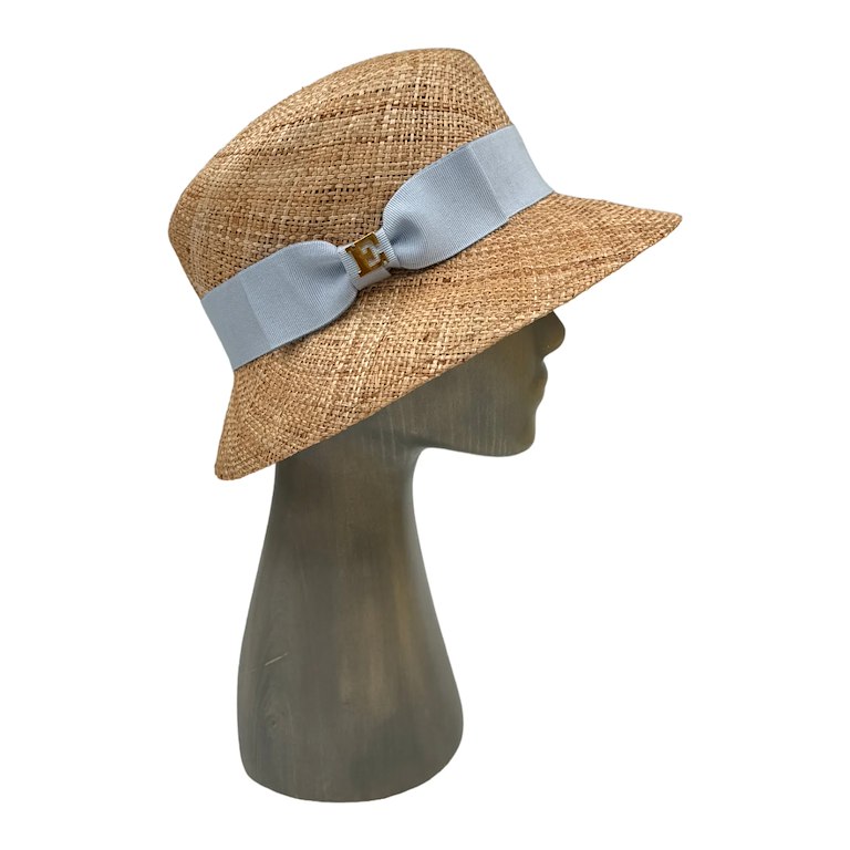 STRAW BUCKET HAT