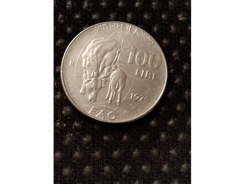 100 lira 1979 italija FAO