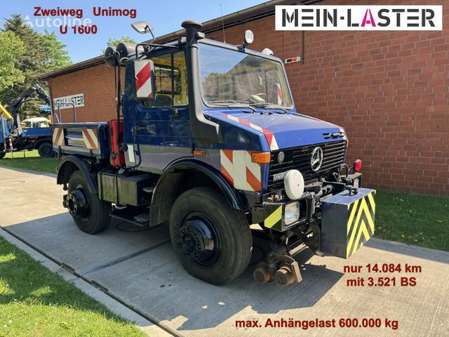 Mercedes-Benz UNIMOG U 1600 Zweiweg ZW 100 kiper