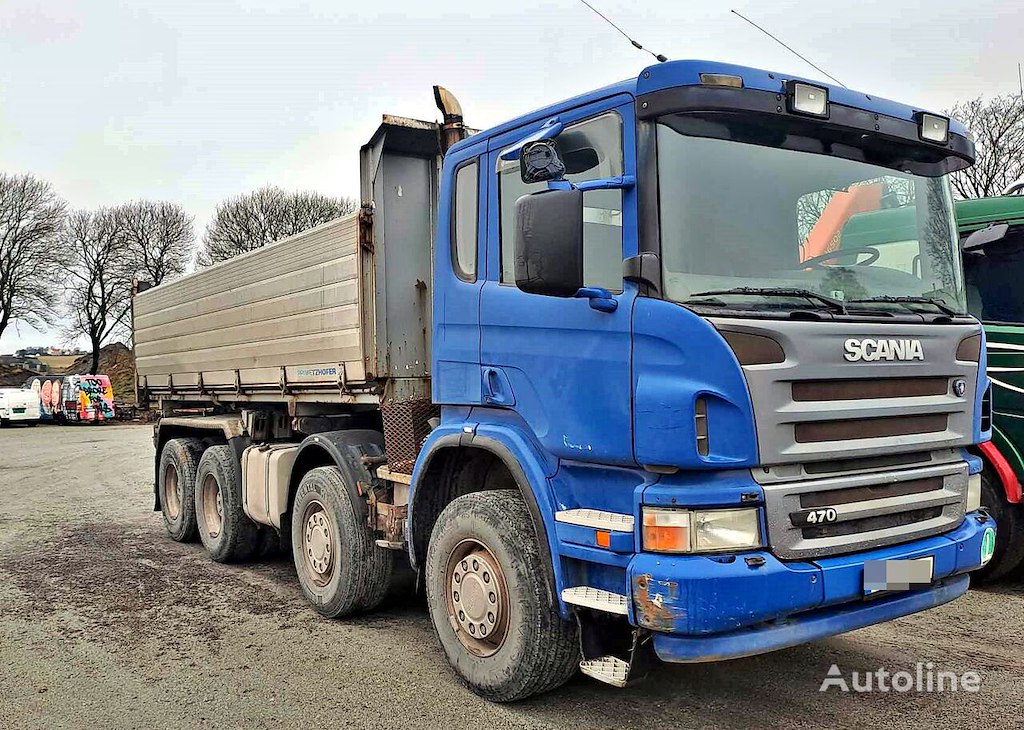 Scania P420 *8x4 *MANUAL *FULL STEEL kiper