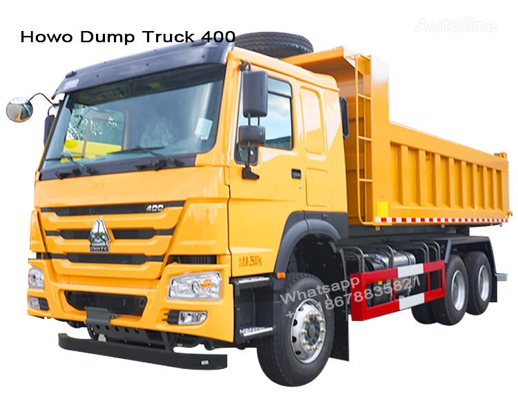 Novi 6X4 400HP Sinotruk Howo Tippe Dump Truck for Sale in Mali kiper