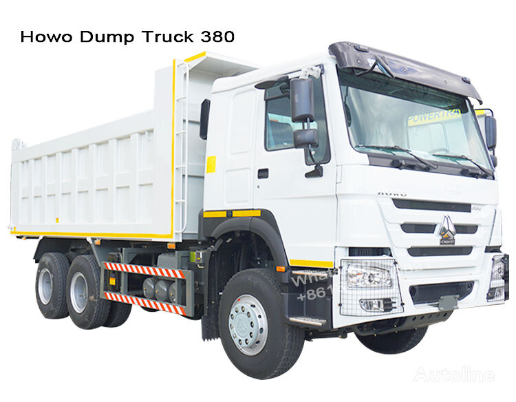 Novi Sinotruk HOWO 380HP Heavy Duty Dump Truck for Sale in Sierra Leo kiper