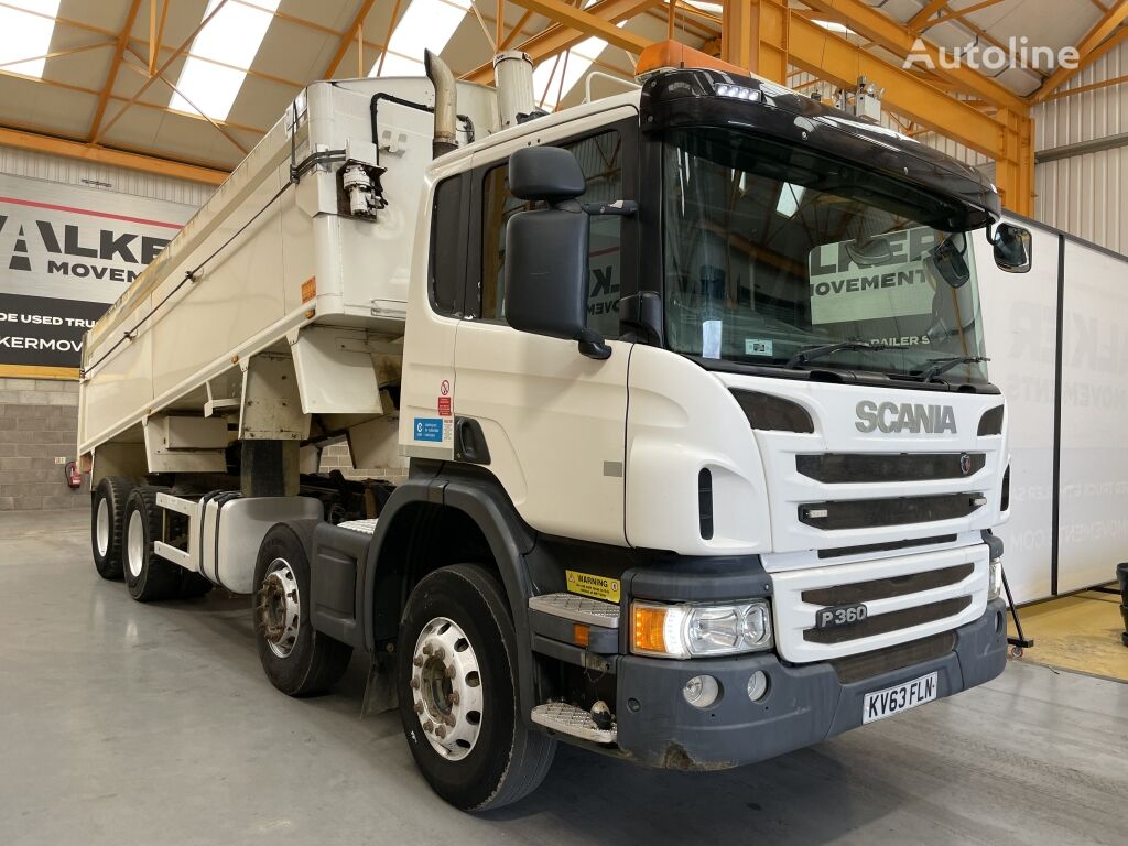 Scania P360 EURO 5 8X4 ALUMINIUM INSULATED TIPPER – 2013 – KV63 FLN kiper