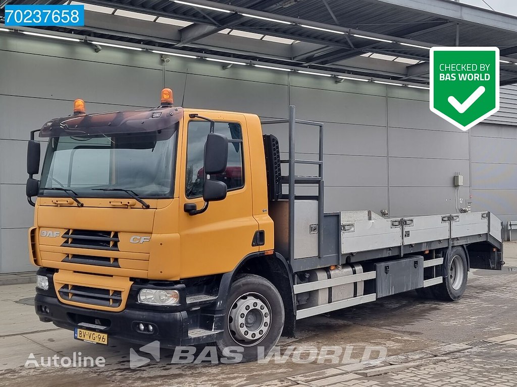 DAF CF65.220 4X2 NL-Truck Oprijwagen transporter truck ramps Euro 5 kamion s ravnom platformom