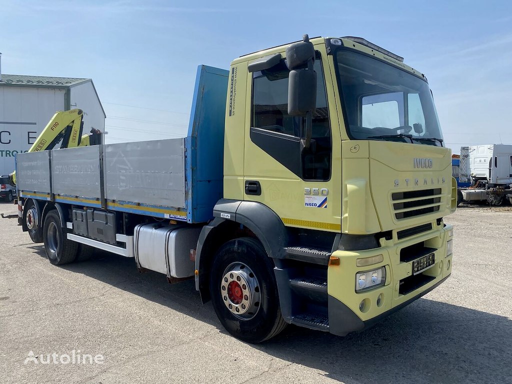 IVECO STRALIS 350 + HR l VIN 002 kamion s ravnom platformom