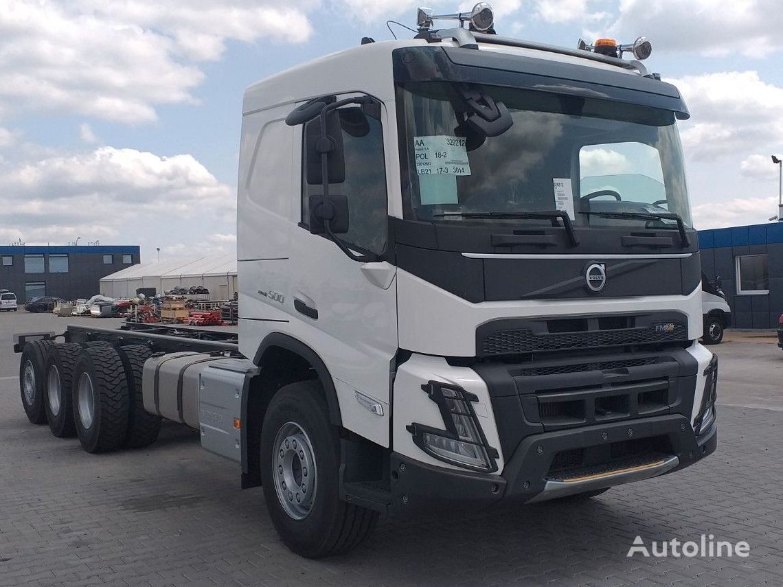 Novi Volvo FMX 500 8X4 TRIDEM kamion šasija